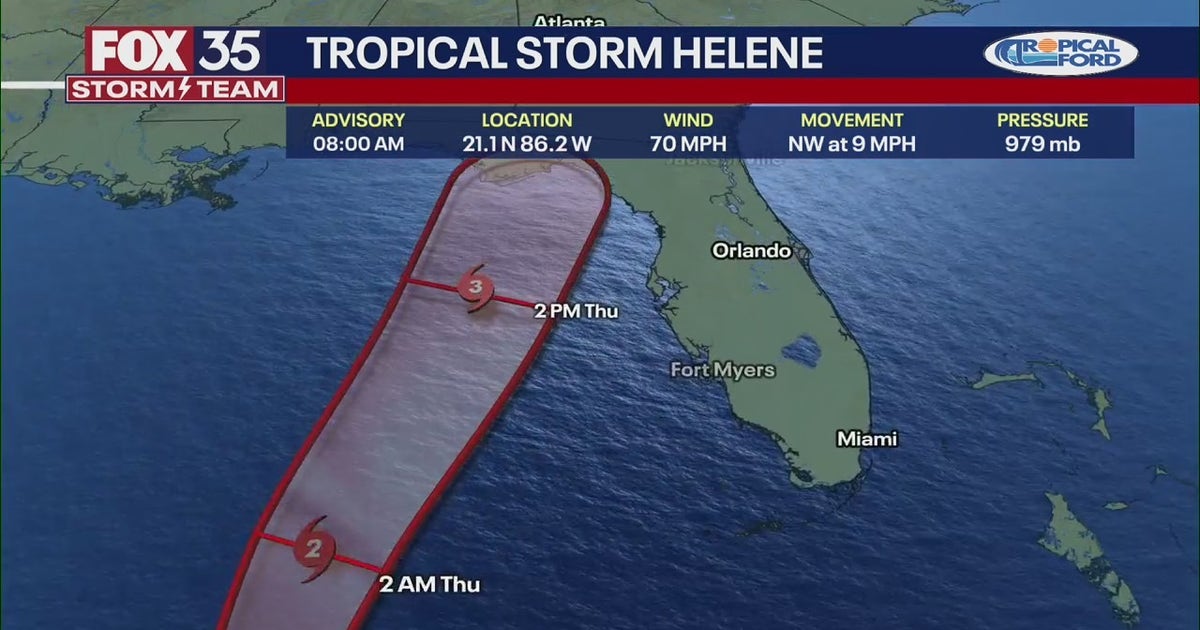 Live updates: Tropical Storm Helene nears hurricane strength in ...