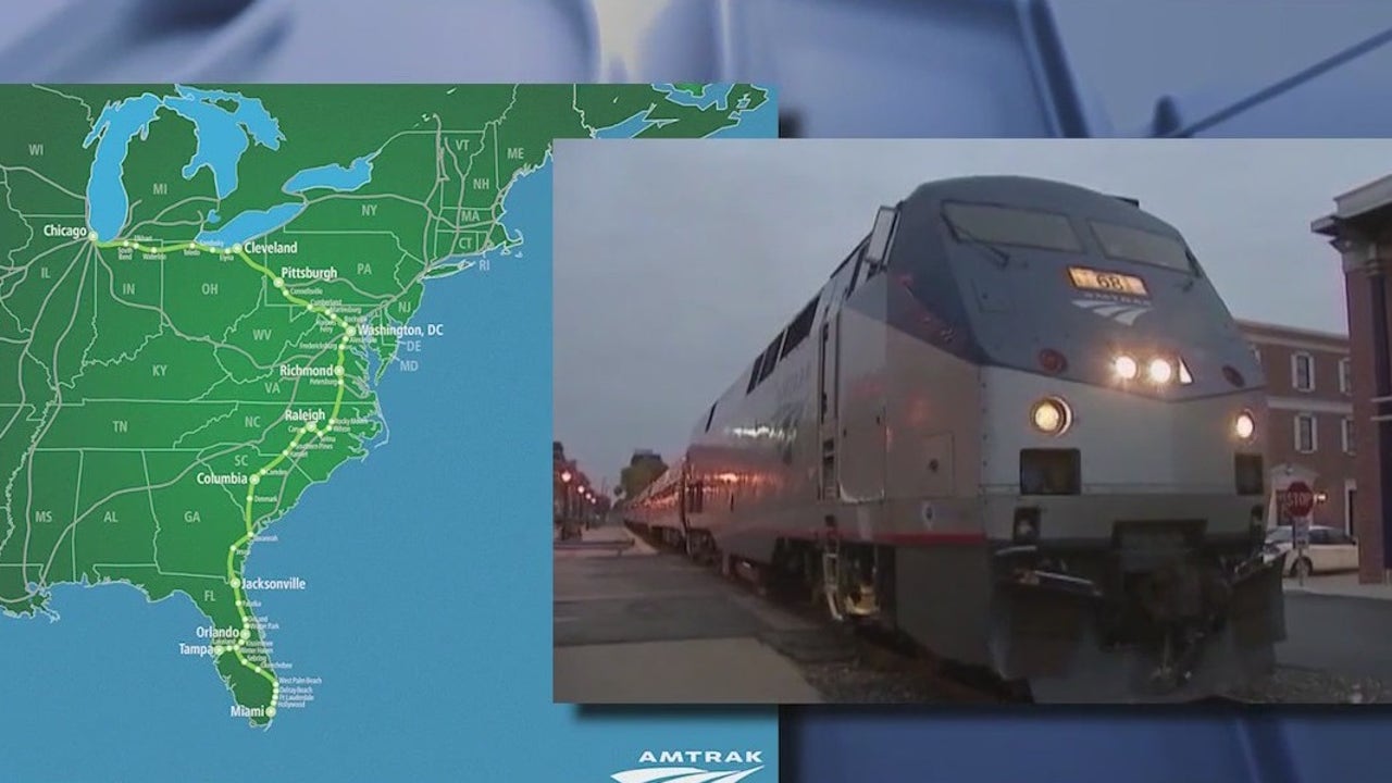 Amtrak launches 'Floridian' train route between Chicago and Miami | FOX ...