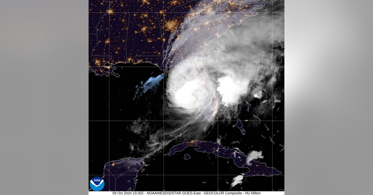 Hurricane Milton tracker: Landfall south of Tampa Bay expected soon ...