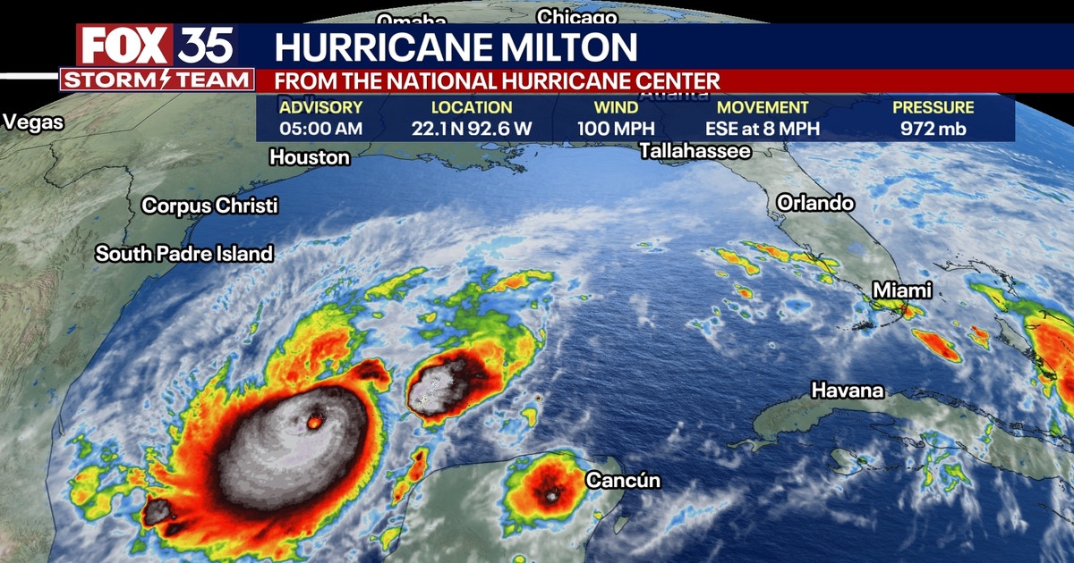 Hurricane Milton live updates: Quickly getting stronger, could hit ...