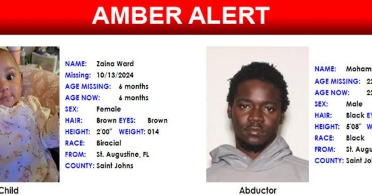 Florida authorities cancel AMBER Alert for missing 6 month-old | FOX 35 ...