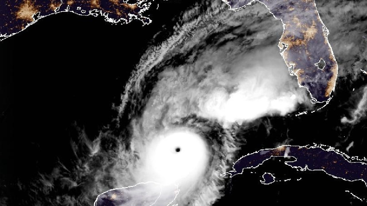 NASA astronaut captures photo of Hurricane Milton from International ...