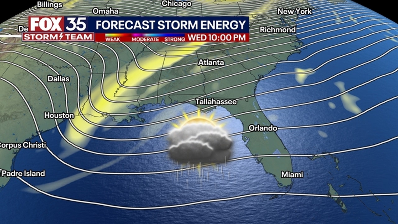 Orlando weather: Warm Wednesday ahead with possible thunderstorms in Central Florida | FOX 35 ...