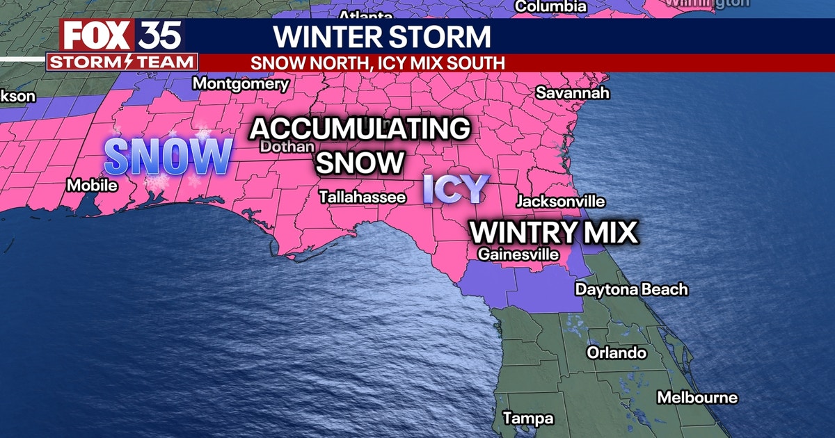 Live Florida winter storm updates: Snow, ice, forecasts, impacts and ...