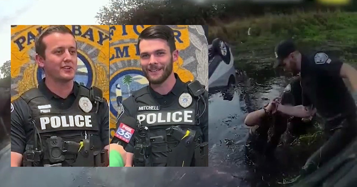 Fox 35 Care Force Recognizes 2 Florida Officers For Rescuing Pregnant