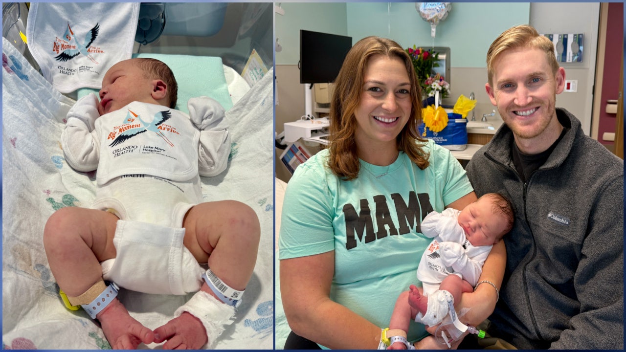 First baby born at new Orlando Health hospital in Lake Mary receives ...