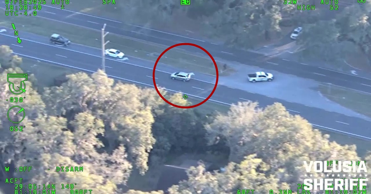 Florida high speed police chase: fugitive drives into oncoming traffic ...