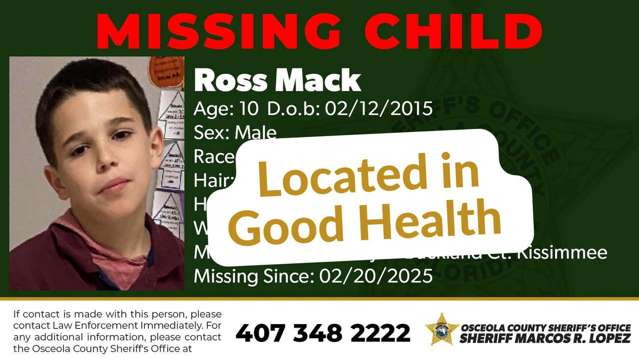 missing child abroad