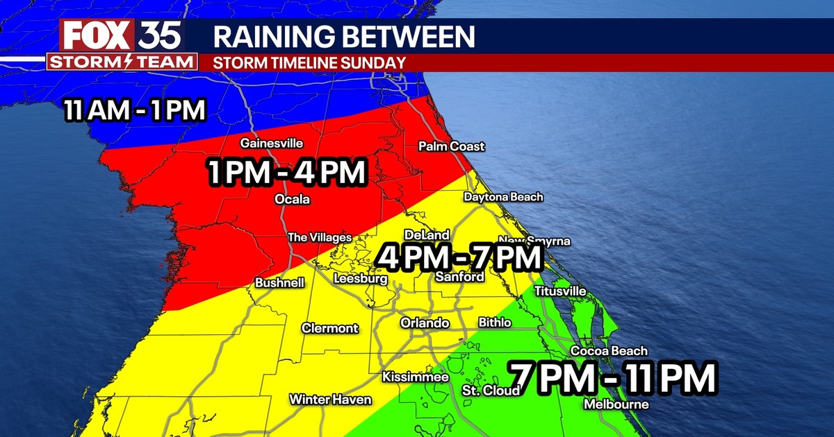 Florida severe weather threat: Timeline, forecast, live weather maps ...