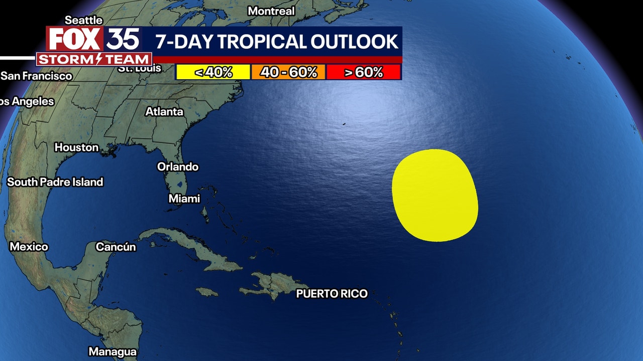 National Hurricane Center tracks disturbance in the Atlantic. Here's ...