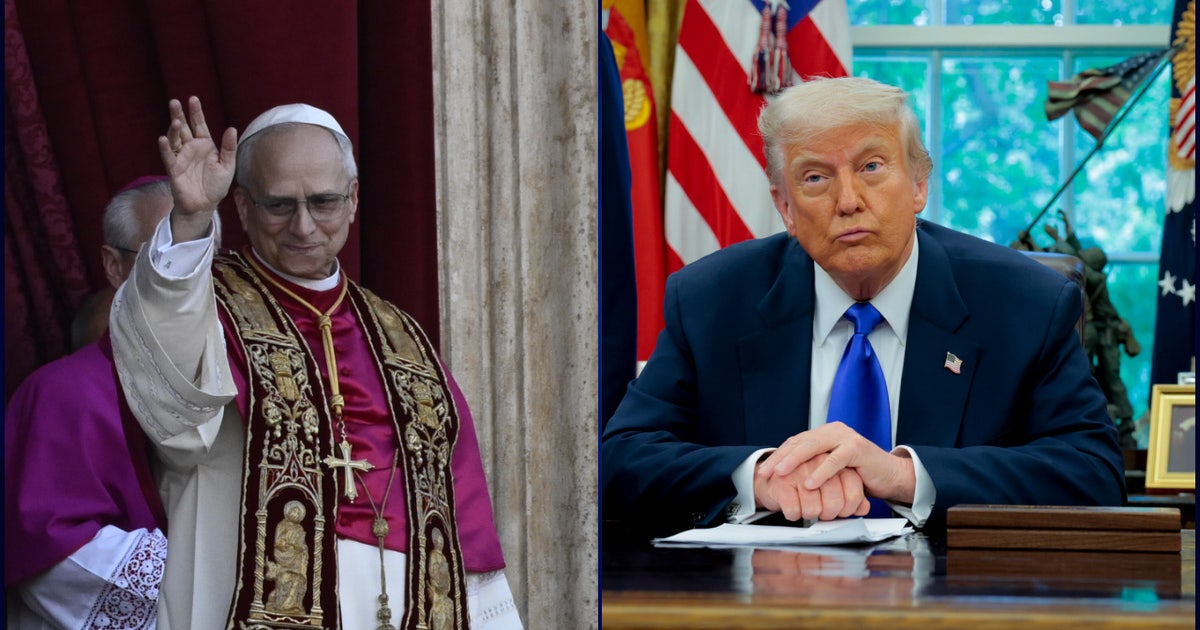 Trump congrats Cardinal Robert Francis Prevost on becoming first ...