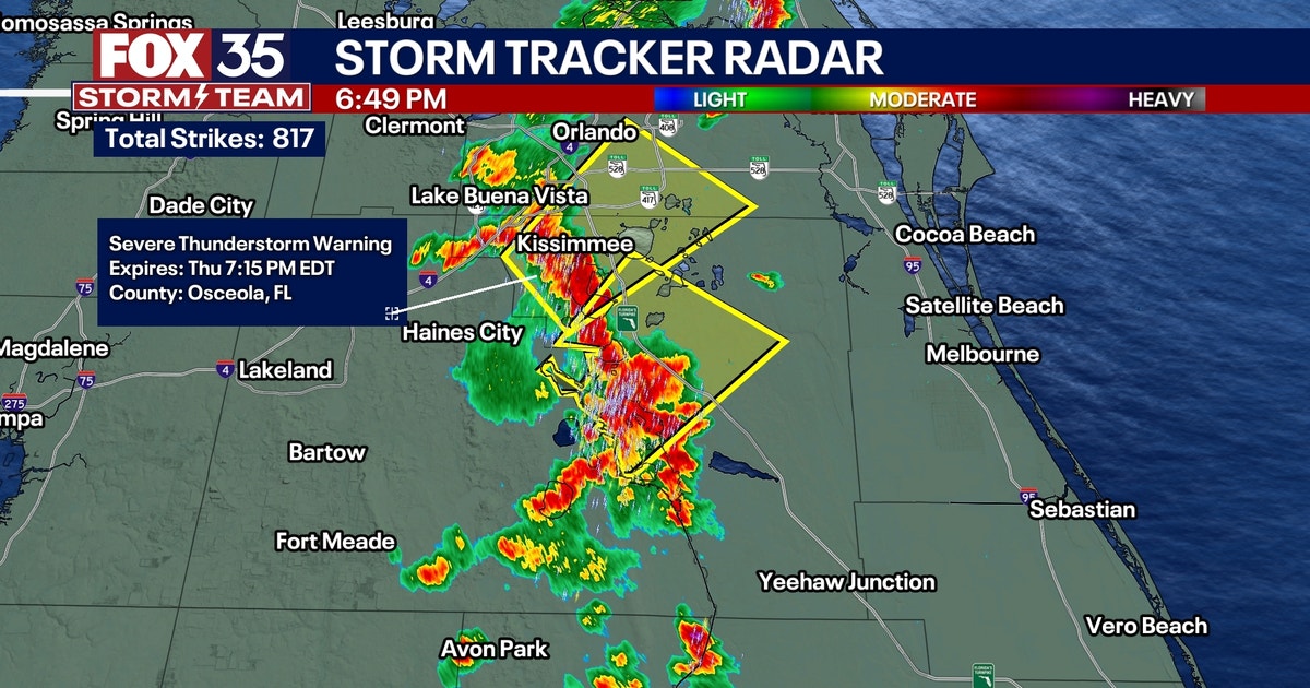 severe thunderstorm radar