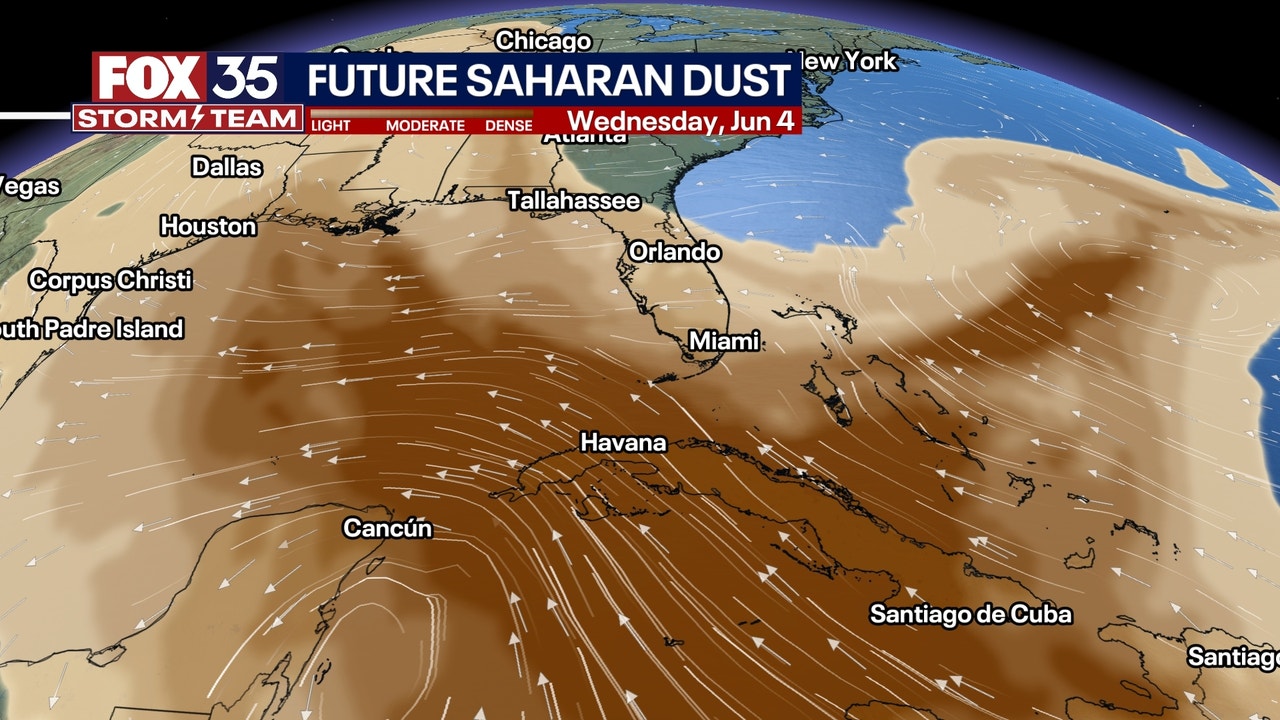 Saharan dust heads for Florida: What to expect | FOX 35 Orlando