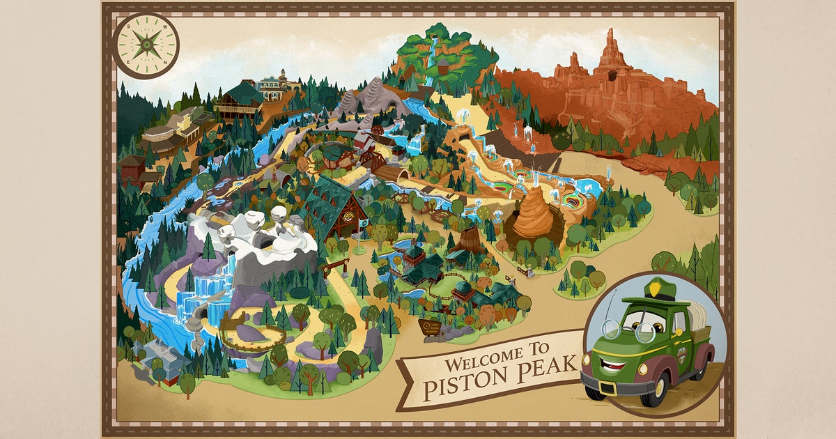 Cars land at Walt Disney World's Magic Kingdom: Piston Peak National ...