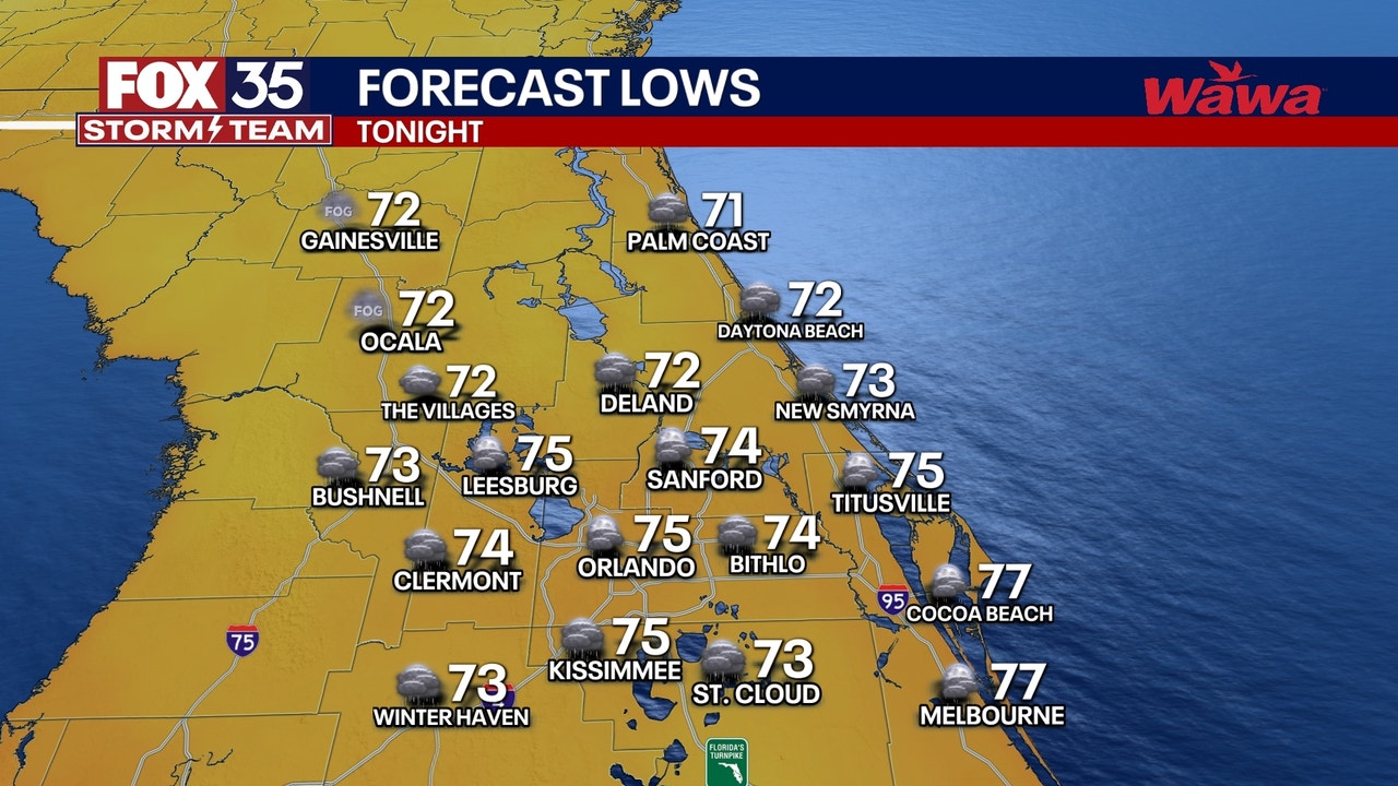 Orlando weather: Strong storms Tuesday, drier days ahead for most of ...