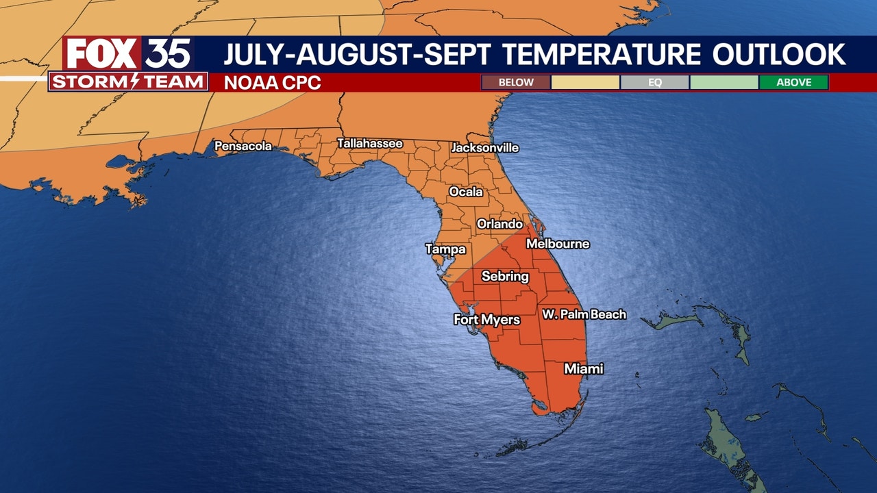 Florida faces rising heat, soaking rains as summer kicks off | FOX 35 ...