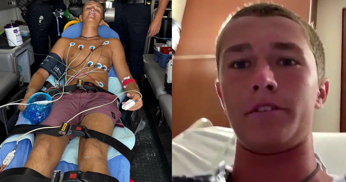 Florida surfer recovering after shark attack: 'Had my foot in its mouth ...