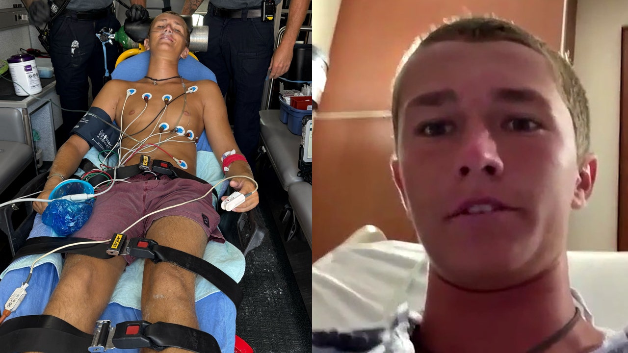Florida surfer recovering after shark attack: 'Had my foot in its mouth ...