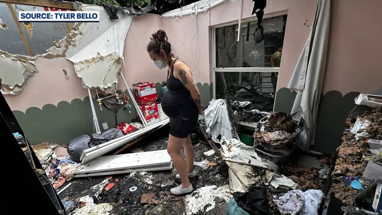 Expectant Minneola couple displaced by lightning strike, fire days ...