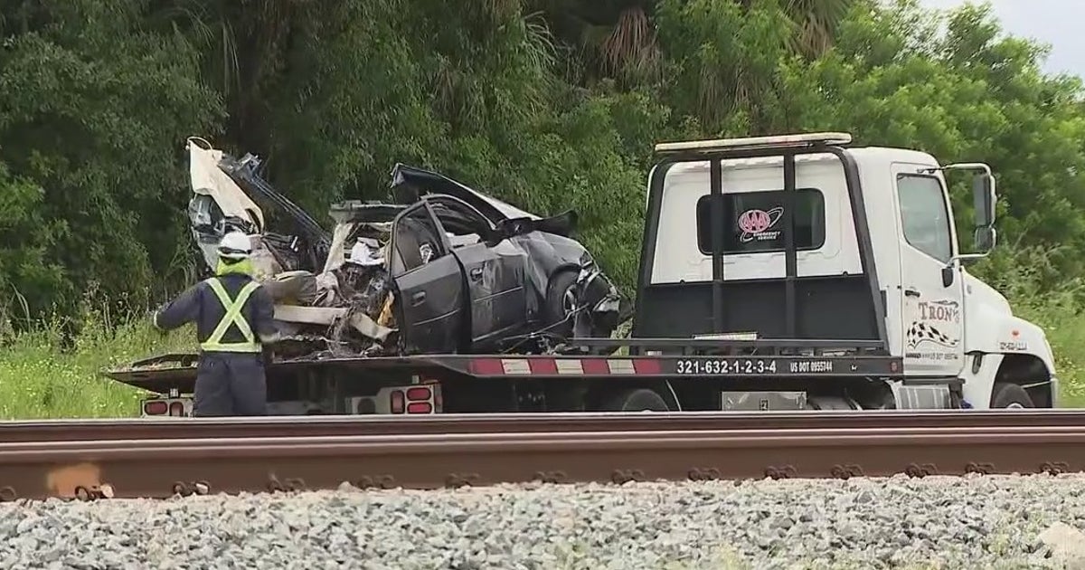 Brightline train crash: 1 dead after car tried to beat train, officials ...