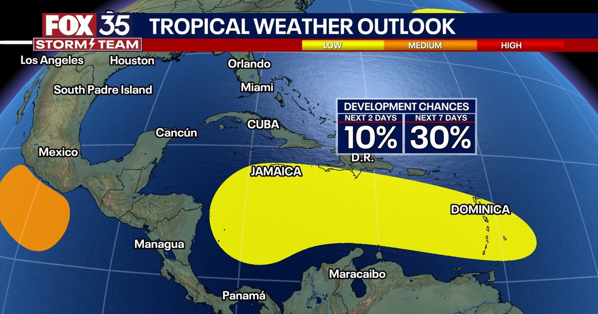 National Hurricane Center: 2 zones for potential tropical development ...