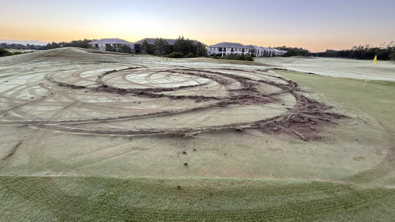 Florida golf course hit with $100K in damages over 'donut' joyride ...