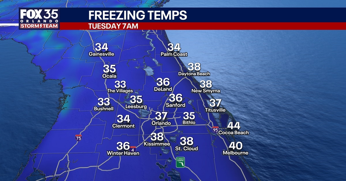 Cold weather shelter to open in Volusia ahead of temperature drop | FOX ...