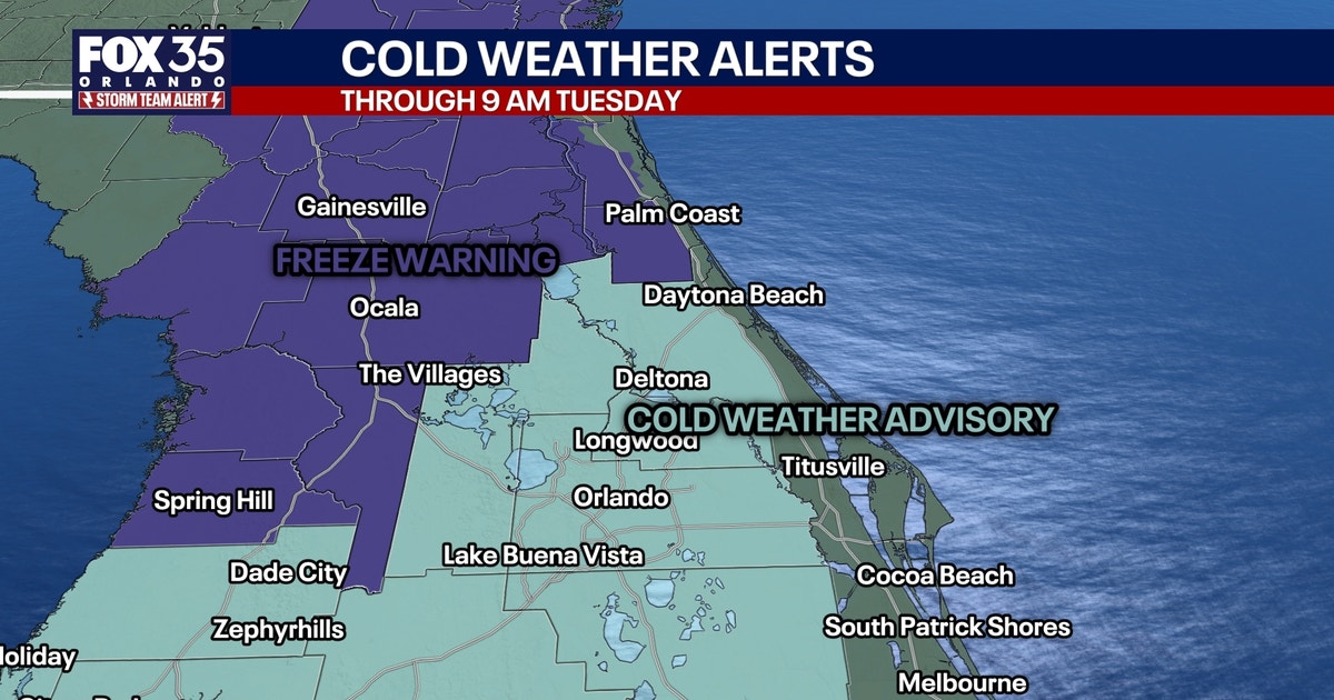 cold weather alert system