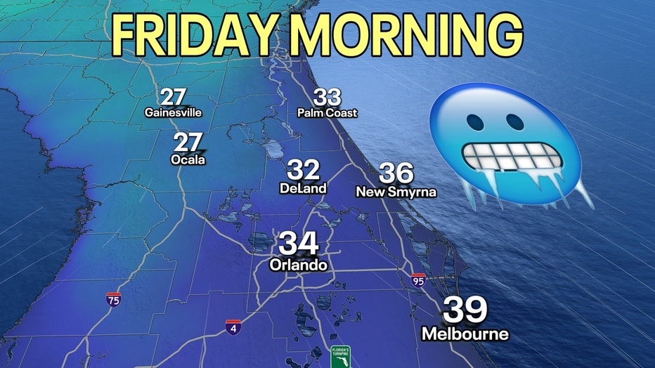 Orlando weather: Cold front brings rainy, chilly week | FOX 35 Orlando