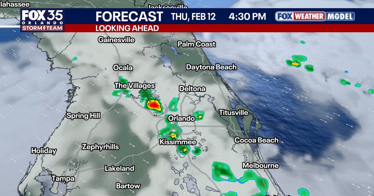 Orlando weather: Warmer days ahead, showers possible Thursday | FOX 35 ...