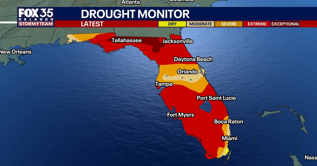 Florida’s dry spell: Can El Niño break the 25-year drought record ...