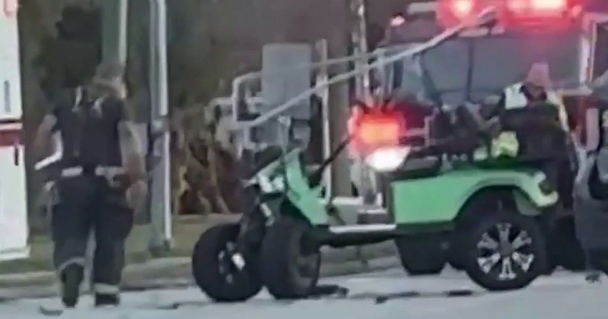 Man facing multiple charges after golf cart hit-and-run injures 2 ...