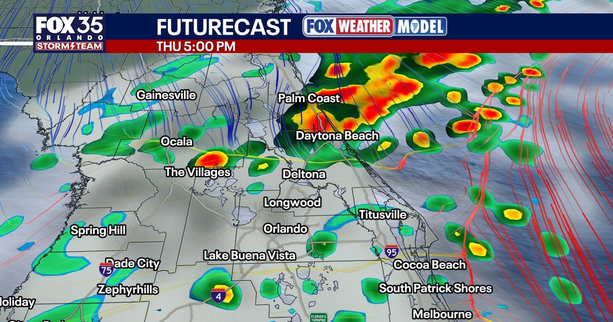 Orlando weather: Cold front brings rain, seasonable temps for St ...