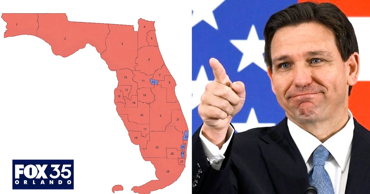 Florida House, Senate pass Gov. Ron DeSantis' proposed redrawn ...