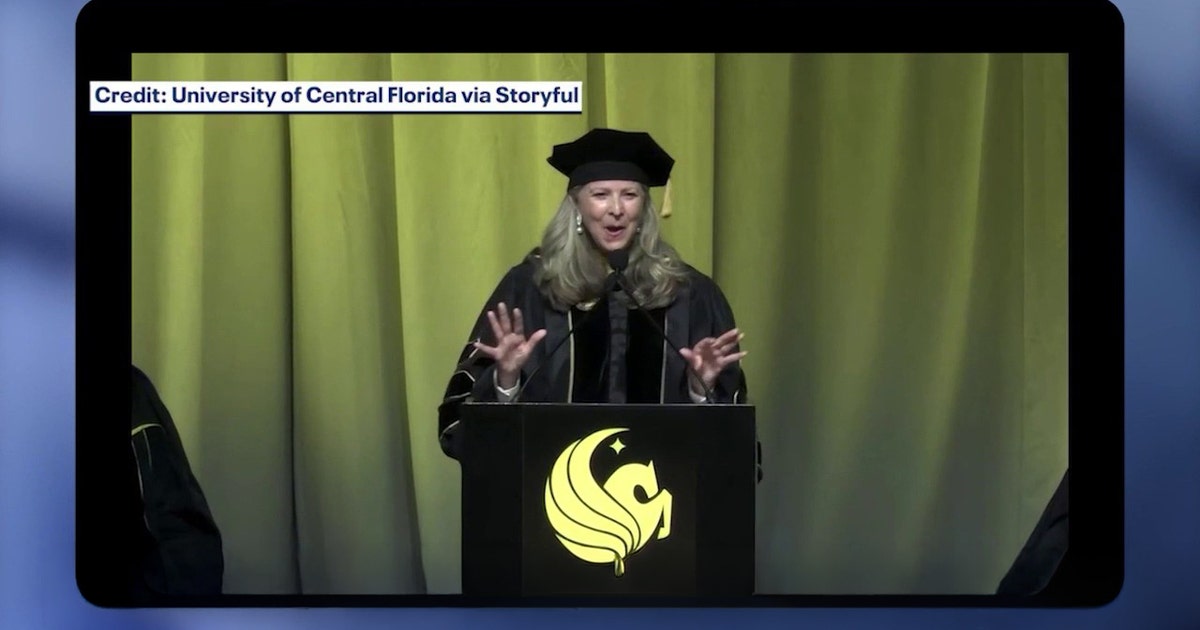 UCF graduates boo commencement speaker over AI remarks | FOX 35 Orlando