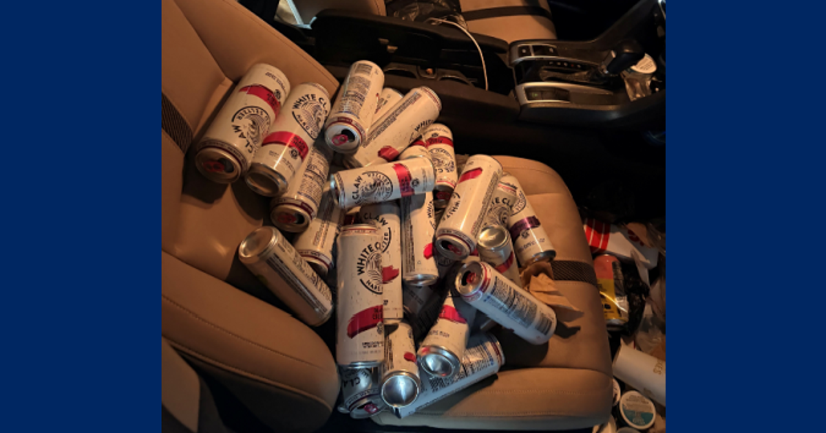 Man arrested for DUI after 34 open White Claw containers found: FHP ...