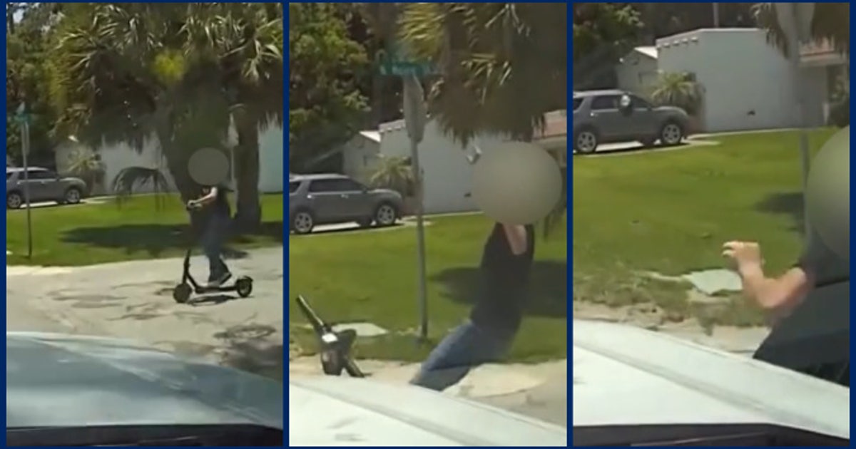 Video: Florida teen, 15, narrowly hits deputy's patrol car after ...