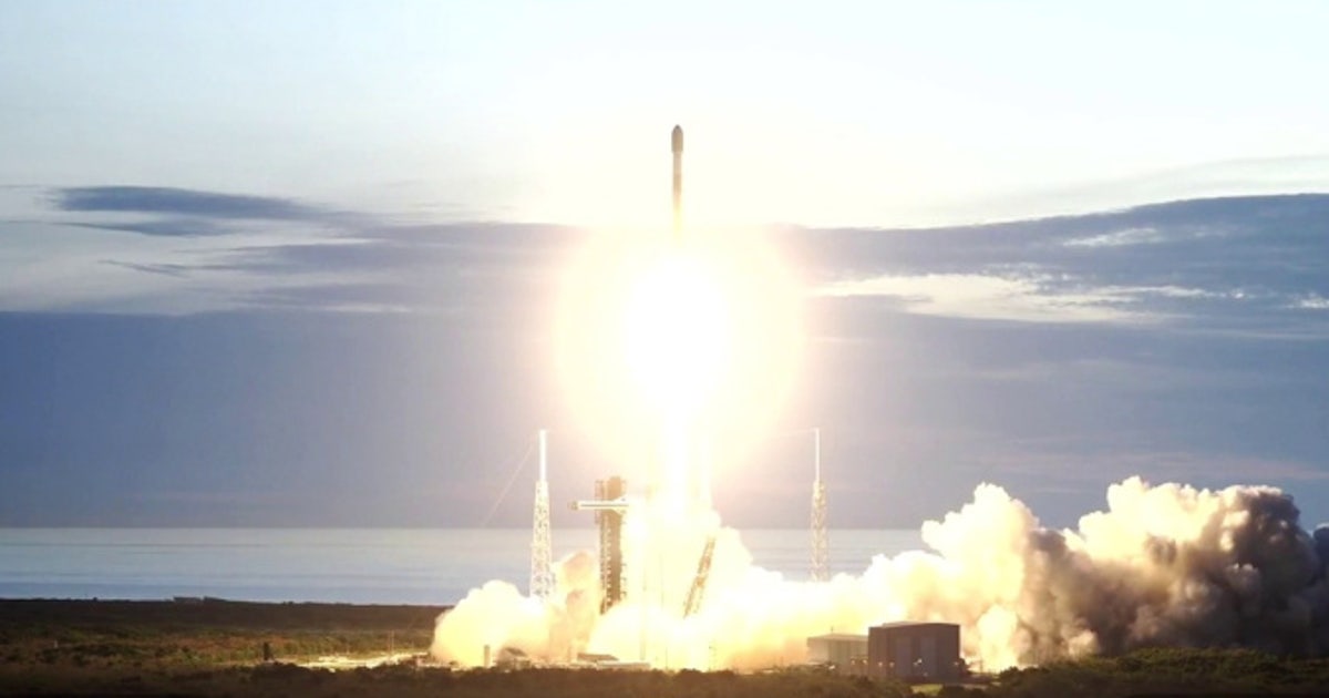 SpaceX: Falcon 9 rocket launches Starlink satellites from Florida | FOX ...