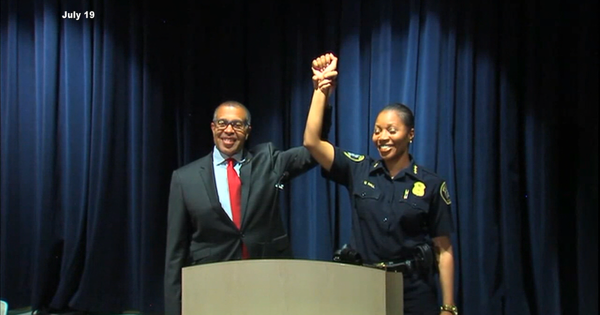 Chief Renee Hall officially takes over at Dallas PD | FOX 4 Dallas-Fort ...