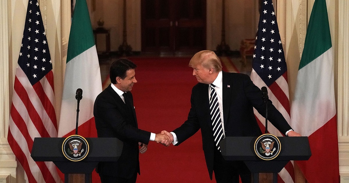 President Trump and Italian prime minister express alignment on ...