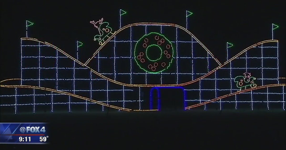 Huge light display opens gates in Grand Prairie | FOX 4 Dallas-Fort Worth