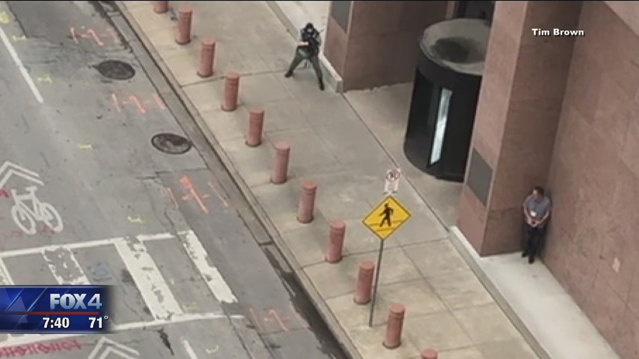 Witness shares video of Dallas courthouse shooting | FOX 4 Dallas-Fort ... Witness shares video of Dallas courthouse shooting | FOX 4 Dallas-Fort ...