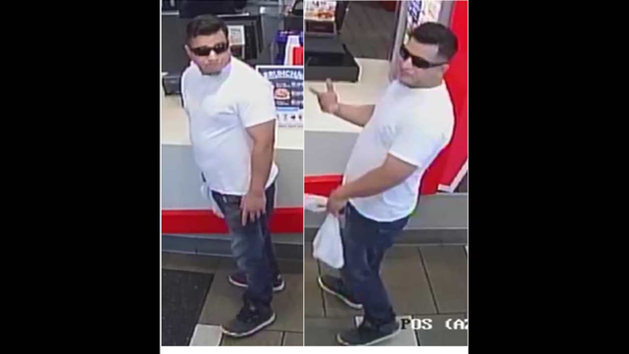 Fast food robber caught on surveillance video in Dallas