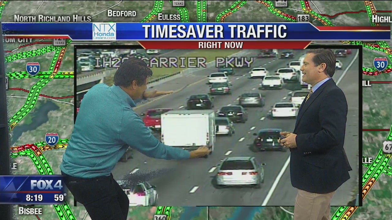 Traffic with Michael Waltrip | FOX 4 Dallas-Fort Worth