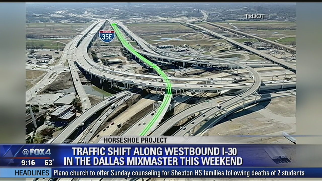 Dallas I 35e Construction