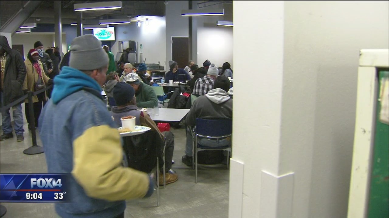 Dallas shelter stays open overnight to keep homeless out of the cold ...