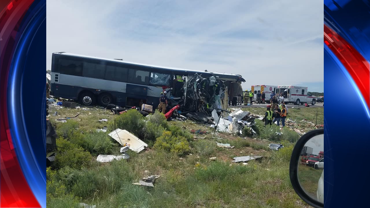Seven dead following crash involving Phoenix-bound Greyhound bus along ...