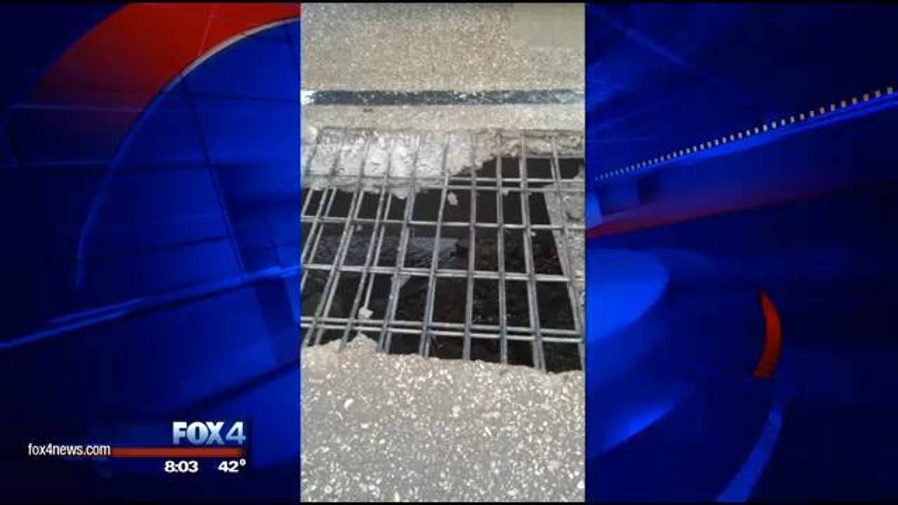 Large pothole damages at least seven vehicles on I-20 | FOX 4 Dallas ...