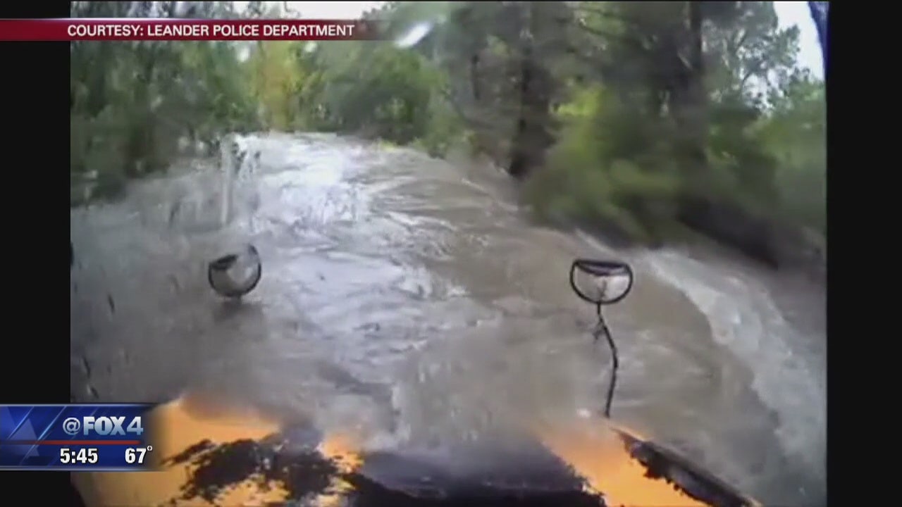 Video shows school bus being swept away by floodwaters | FOX 4 Dallas ...