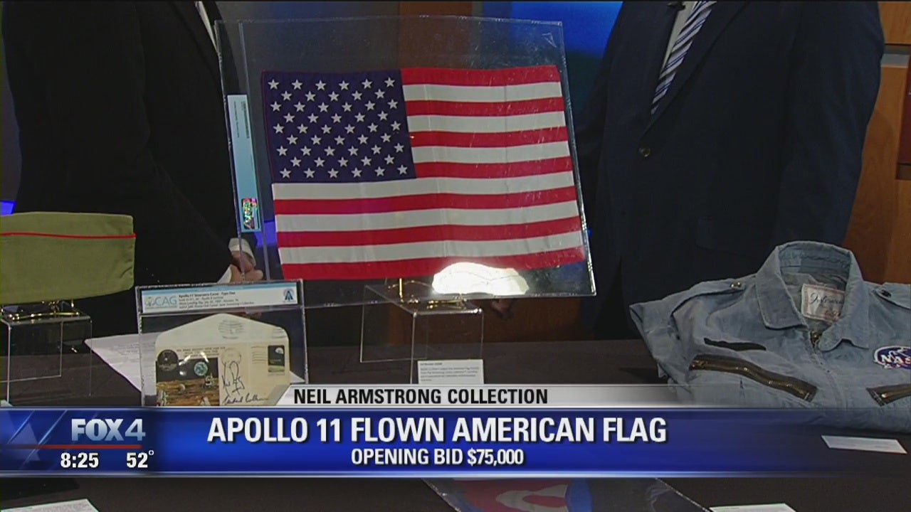 Neil Armstrong collection goes up for auction